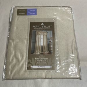 Royal Velvet | Accents | 6 Pcs Royal Velvet Supreme Valances | Poshmark
